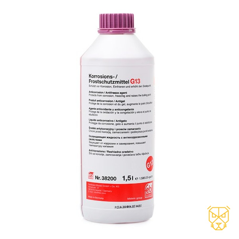 FEB38200 Frostvæske Febi Bilstein G13 type Rosa | Pink Antifreeze ...