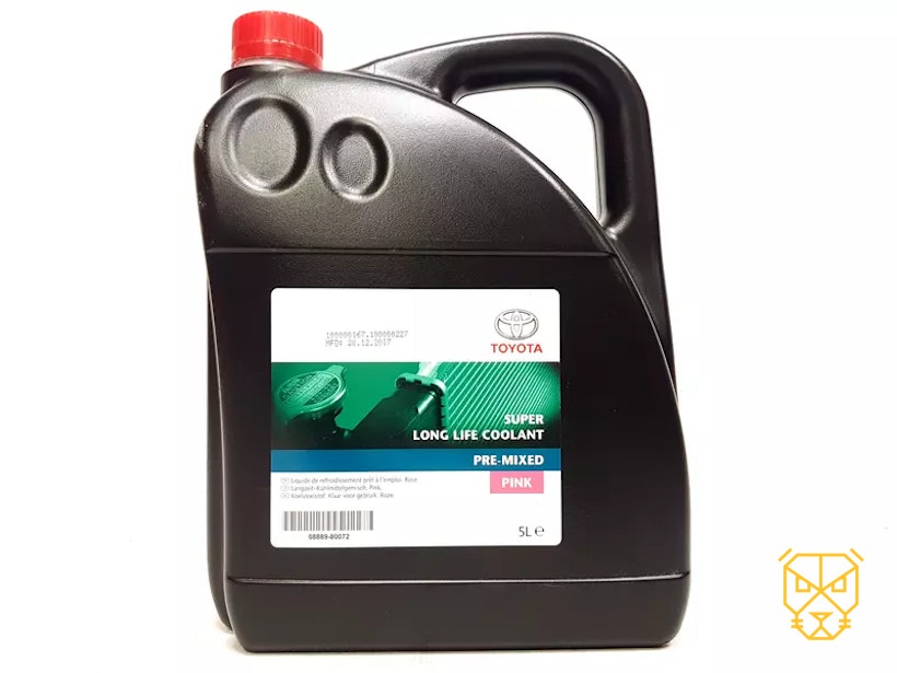 Frostvæske Toyota Super Long Life Pink Coolant | Genuine Toyota ...